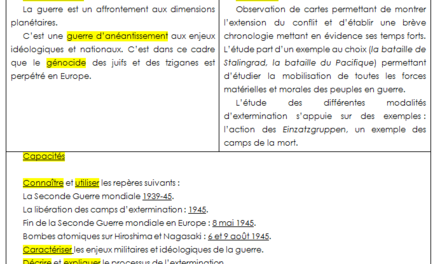 3e- Évaluation sur la Seconde Guerre mondiale (T1C3-1) | Clio Collège